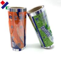 China Laminated PE Coated Food Packaging Film Roll For Sugar Salt Sachet Wrapping for sale