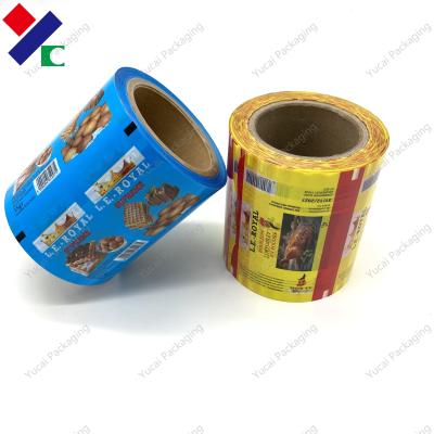 China BOPP Pearl Printed Food Packaging Film Flexible Clear Plastic Protective for sale