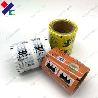 China Nylon Laminated PE Stretch Jumbo Film Roll Packing Candy for sale