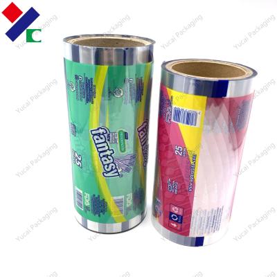 China Custom Printed Plastic Laminating Film Heat Sealable Flexible Food Packaging Materials for sale