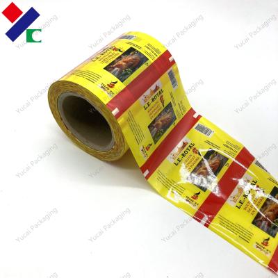China Vacuum Sachet Film Roll Packaging Materials Instant Noodles Bag 85G for sale