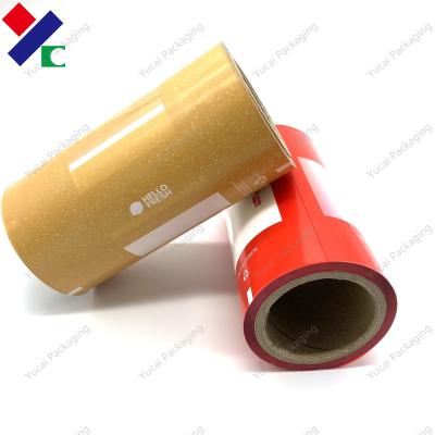 China FDA 100um Plastic Laminated Film Roll Packaging Food Grade for sale