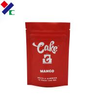 China Children Proof Stand Up Zipper Pouch Mango Cake Matte Vanish Packaging Bags for sale