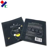 China Cosmetic Products Facial Mask Packaging Bag Aluminum Foil Lining Inside for sale