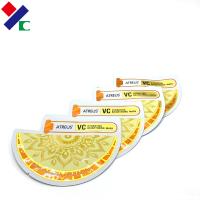 China 0.1mm Thickness Heat Seal Packaging Bags Matte Finish Mask Shaped Pouch for sale