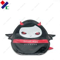 China SGS Certificated Angel Shaped Mask Bag Packaging Shiny Printing Soft Touch Material for sale