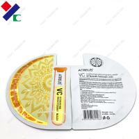 China CMKY Heat Seal Bag For Cosmetic Products Customized Shaped Foil Inside for sale