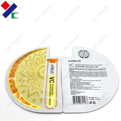 China CMKY Heat Seal Bag For Cosmetic Products Customized Shaped Foil Inside for sale