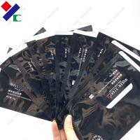 China SGS Plastic Facial Mask Cosmetic Packaging Bags Rotogravure Printing Custom Logo for sale