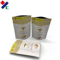 China Custom Small Stand Up Zipper Pouch Airtight Aluminum Foil Laminated Resealable Smell Proof Zipper Tea Bag for sale