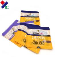 China High Barrier 3 Sides Seal Pouch NY LDPE Custom Printed Embossed Food Plastic Bag Tear Notch for sale