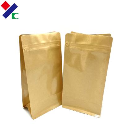 China Custom Printed Biodegradable Packaging Bags Compostable Pla Zipper Coffee Tea Nut Pouch for sale