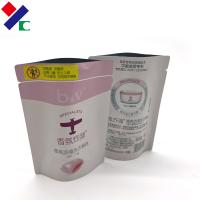 China SGS Laundry Foil Detergent Stand Up Zipper Pouch Eco Frinedly Small Size for sale