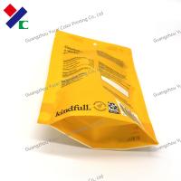 China Printed Stand Up Zip Lock Packaging Bag Window Mobile Phone Accessories for sale
