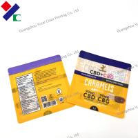 China Mini Flat Metallic Foil Nut Mylar Three Side Seal Pouch With Labels Vacuum Bag Bopp Disposable for sale