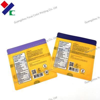 China Matte Finish Plastic Organic Food Packaging Sachet Bags Empty 20g for sale