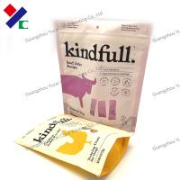 China Spot Color Stand Up Zipper Pouch For Snack Packaging Food Bag for sale