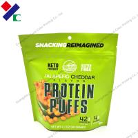 China BRC Stnad Up Packaging Bags for Protein Puffs Snacks Candy Sweet Mango 50g for sale