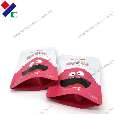 China Biodegradable Stand Up  Plastic Packaging Bag For Food And Pet Food for sale