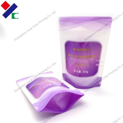 China No Leaking Stand Up Pouch No Zipper Liquid Detegent 100g for sale