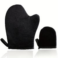 China Self Tanning Mitt Applicator Kit with Self Tanning Glove, Face Tanning Mitt, Self Tan Back Applicator, Exfoliating Glove for sale