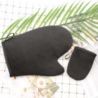 China Self Tanning Mitt Applicator Kit with Self Tanning Glove, Face Tanning Mitt, Self Tan Back Applicator, Exfoliating Glove for sale