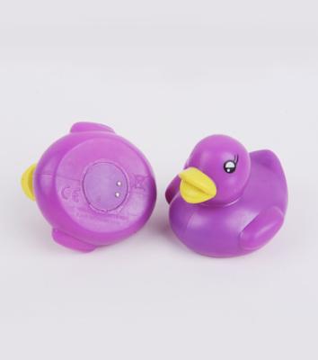 China PVC Free LED Flashing Bath Ducks TPE Material , Bath Time Toys For Toddlers for sale