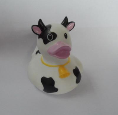 China White Hair Lawyer Duck , Mini Size Funny Rubber Duck Animal Bath Toys for sale