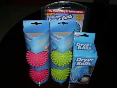 China Reusable Anti Static Laundry Dryer Balls Eco Friendly PVC, Washing Machine Balls for sale