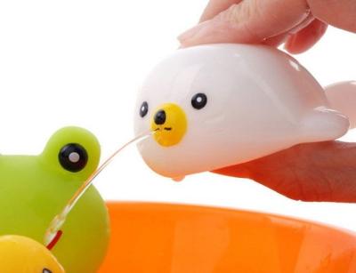 China 8.5cm Length Squeezing Rubber Bath Toys Phthalate Free Vinyl Crab / Octopus Shaped for sale