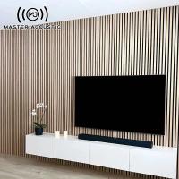China Slat Acoustic Panels Acoustic Panel Manufacturers for Ceiling and Wall Design for sale