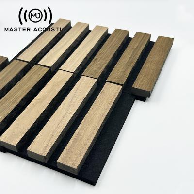 China Eco Friendly Wooden Slat Acoustic Panels Custom Natural Wood Wall Panels Durable for sale