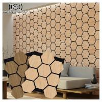 China High Density Hexagonal Slat Acoustic Panels for Noise Reduction Solutions for sale