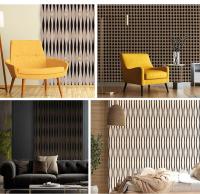 China Custom Size Hexagonal Slat Acoustic Panels for Contractor Installation for sale
