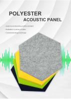 China Polyester Fiber Sound Acoustic Panels Self Adhesive Sound Proof Panel For Studios Office Home Theater for sale