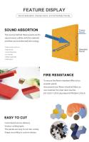 China Eco Friendly Hexagon Acoustic Panels Y Shaped Soundproof Acoustic Panel Fireproof for sale