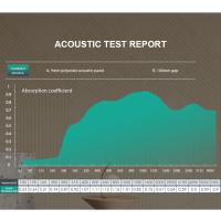 China Eco Friendly Hexagon Acoustic Panels Y Shaped Soundproof Acoustic Panel Fireproof for sale