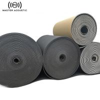 China 1.2mm / 2mm / 3mm Thickness Soundproofing Materials Black Mass Loaded Vinyl for sale