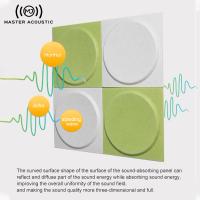 China Fireproof Sound Acoustic Panels Eco Friendly 3D Acoustic Panel Anti Static for sale