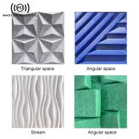 China 3D PET Acoustic Panels For Commercial Interior Design Projects for sale