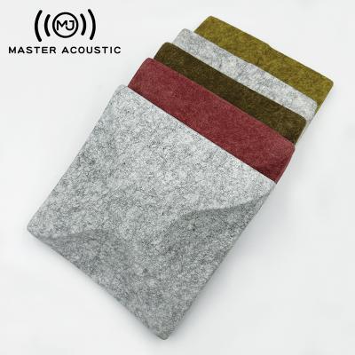 China Modern 3D Acoustic Wall Panels Recycled Polyester Fiber Acoustic Board Eco Friendly For Apartment for sale