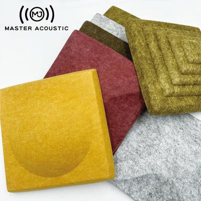 China Fireproof Sound Acoustic Panels Eco Friendly 3D Acoustic Panel Anti Static for sale