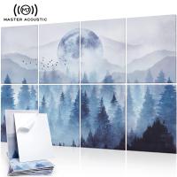 China Moisture Proof Sound Acoustic Panels Anti Static Modern Acoustic Wall Panels Custom Photo And Graphic for sale
