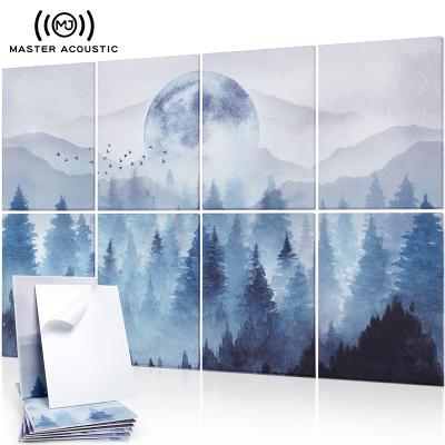 China Moisture Proof Sound Acoustic Panels Anti Static Modern Acoustic Wall Panels Custom Photo And Graphic for sale