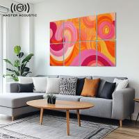 China 1220*2440mm Sound Absorbing Acoustic Panels NRC 0.7 - NRC 0.9 Echo Noise Reduction Panels for sale