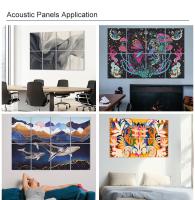 China Moisture Proof Sound Acoustic Panels Anti Static Modern Acoustic Wall Panels Custom Photo And Graphic for sale