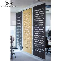 China Soundproof Acoustic Office Screens Polyester Acoustic Divider Panels for sale