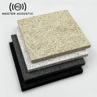 China Flame Retardant Wood Wool Acoustic Panel 3D Wood Wool Boards Eco Friendly for sale