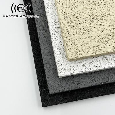 China Flame Retardant Wood Wool Acoustic Panel 3D Wood Wool Boards Eco Friendly for sale