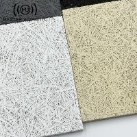 China Flame Retardant Wood Wool Acoustic Panel 3D Wood Wool Boards Eco Friendly for sale
